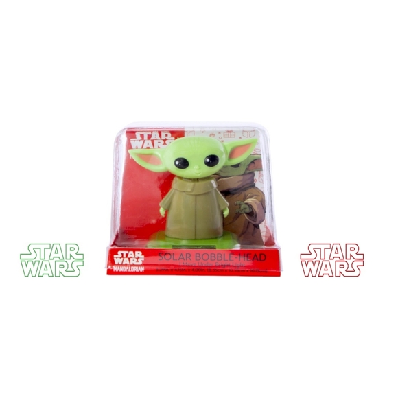 Disney | Holiday | Star Wars Mandaloria Baby Yoda Holiday Solar ...